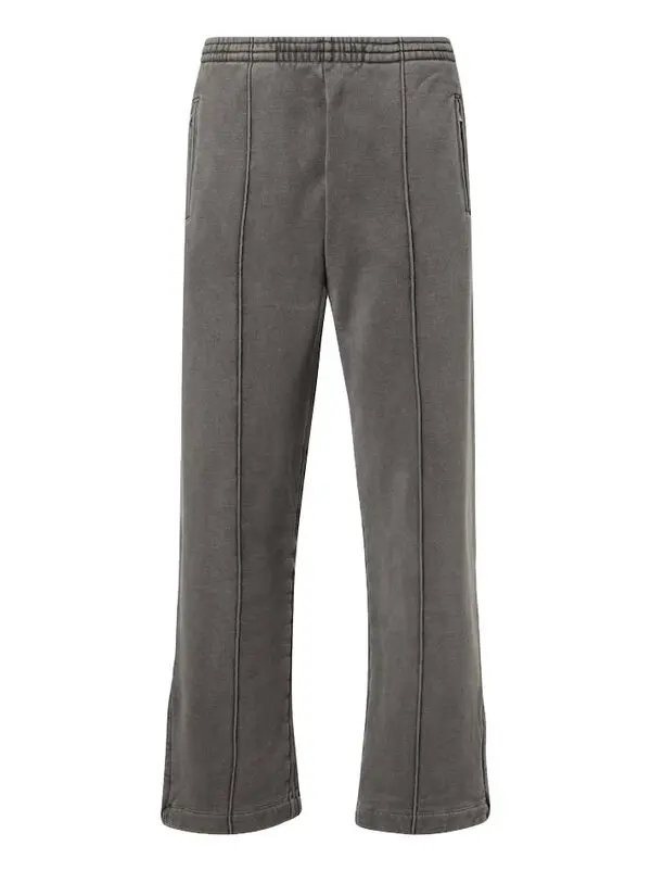 Our Legacy Cotton Jersey Wide-leg Sweatpants - Grey