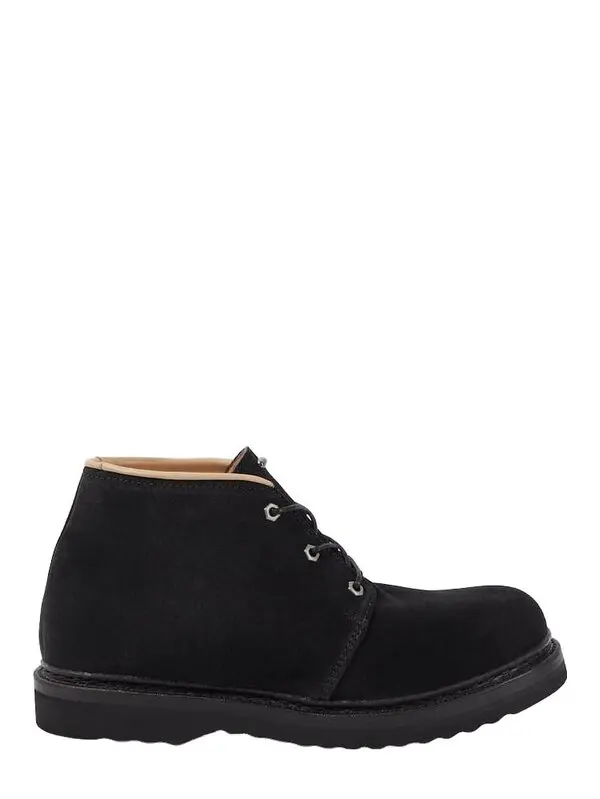 Our Legacy Chukka Suede Boots - Black