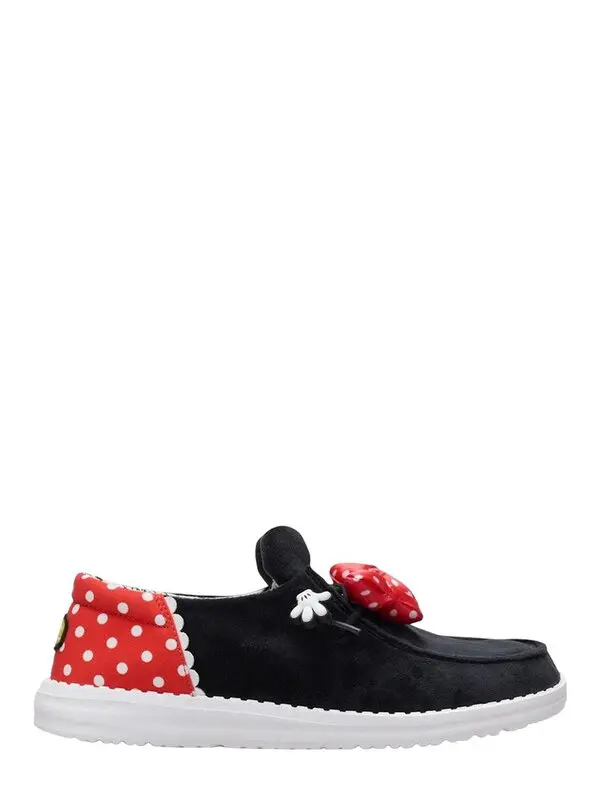 HEY DUDE Wendy Disney Minnie Mouse - Black/red