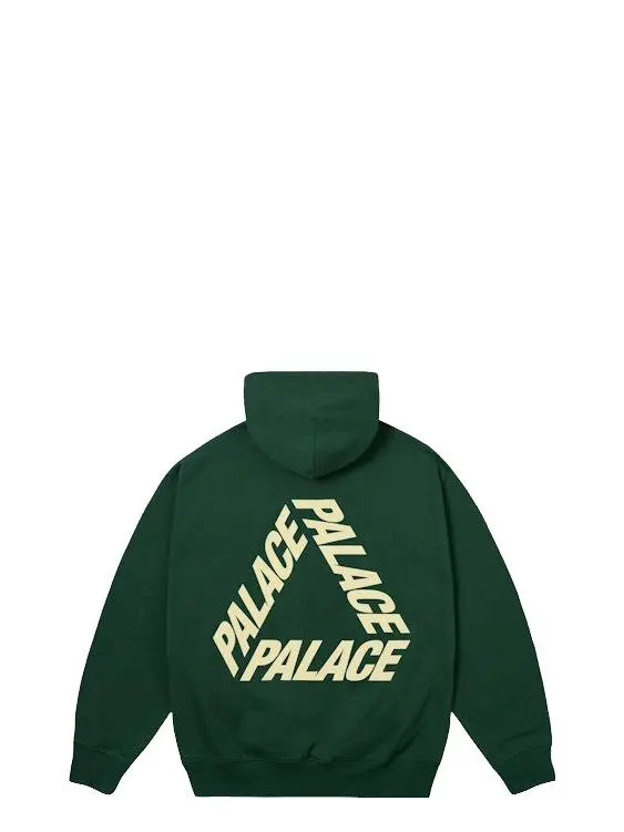 PALACE P3 Print Hood - Racey Green