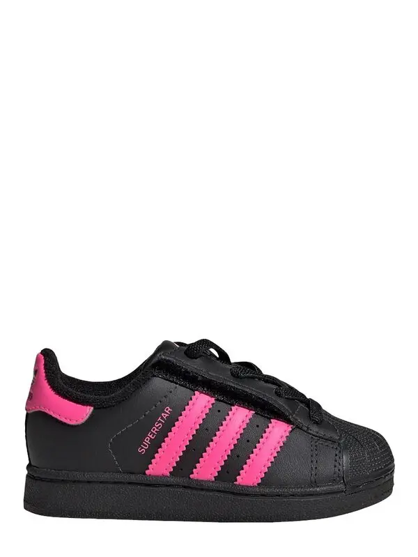Adidas Superstar Ii Comfort Closure Sneakers - Core Black/lucid Pink