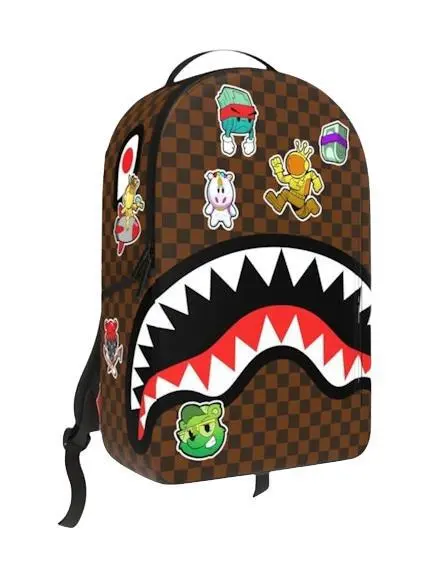 SPRAYGROUND Sticker Campaign Dlxsv Backpack - Multicolor