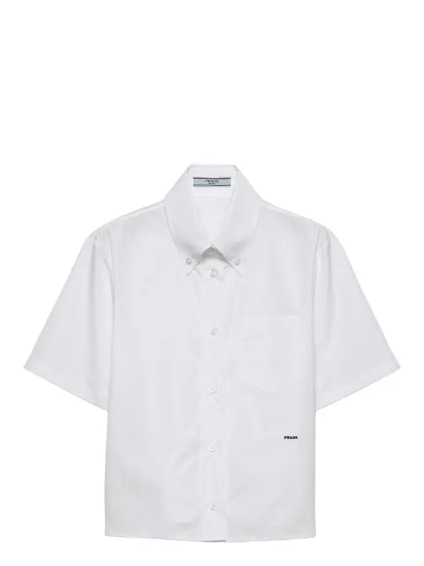 Prada Poplin Shirt - White