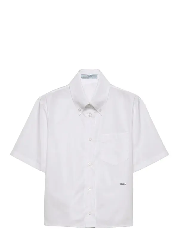 Prada Poplin Shirt - White