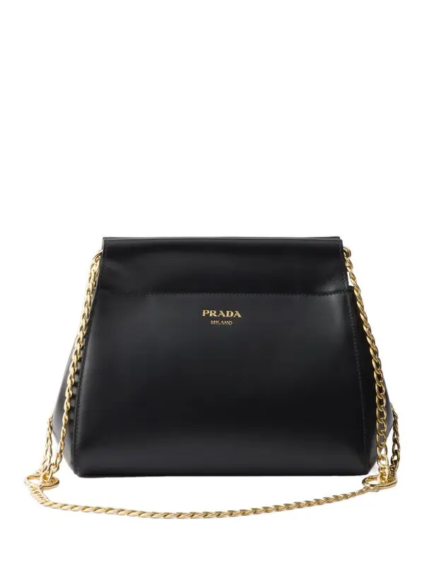 Prada Enchaîné Mini Bag - Black