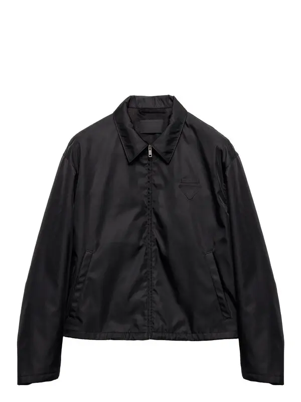 Prada Re-nylon Blouson Jacket - Black