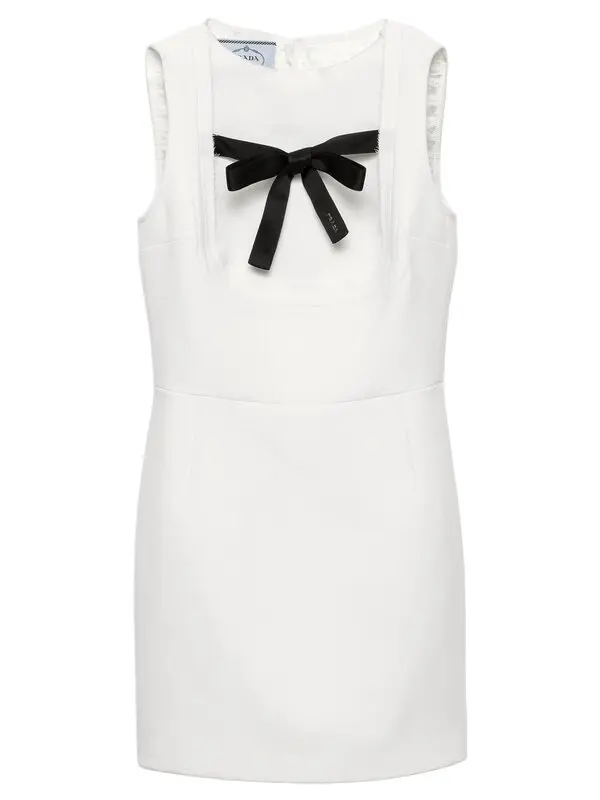 Prada Natté Dress - White