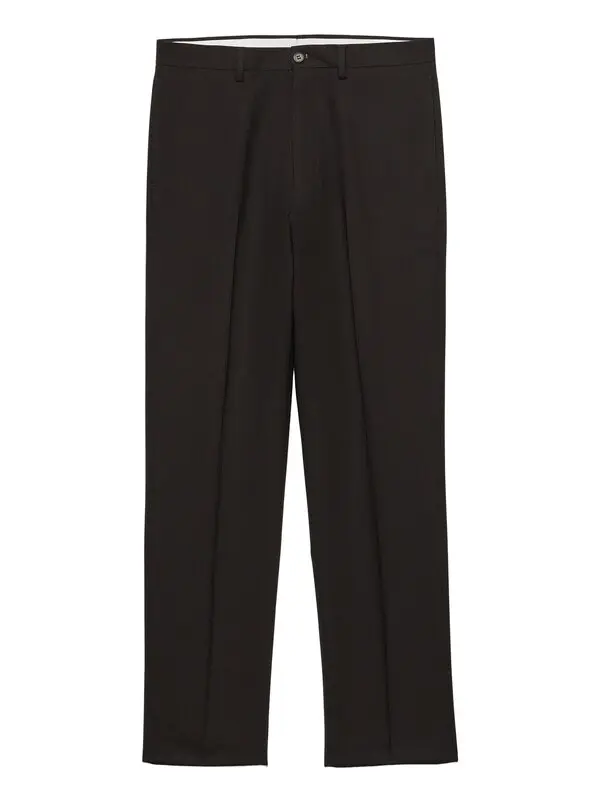 Prada Wool Pants - Ebony