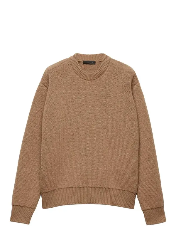 Prada Cashmere Crew-neck Sweater - Brown