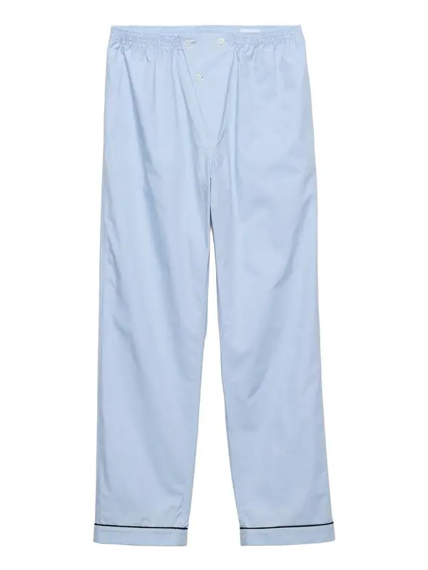Prada Cotton Pants - Light Blue