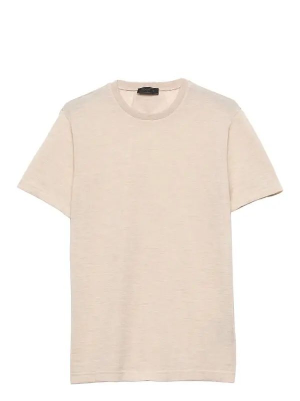 Prada Oversized Cashmere T-shirt - Sand Beige