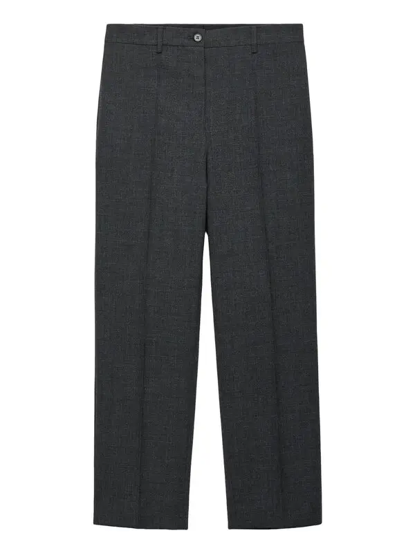 Prada Straight Leg Pants - Slate Gray