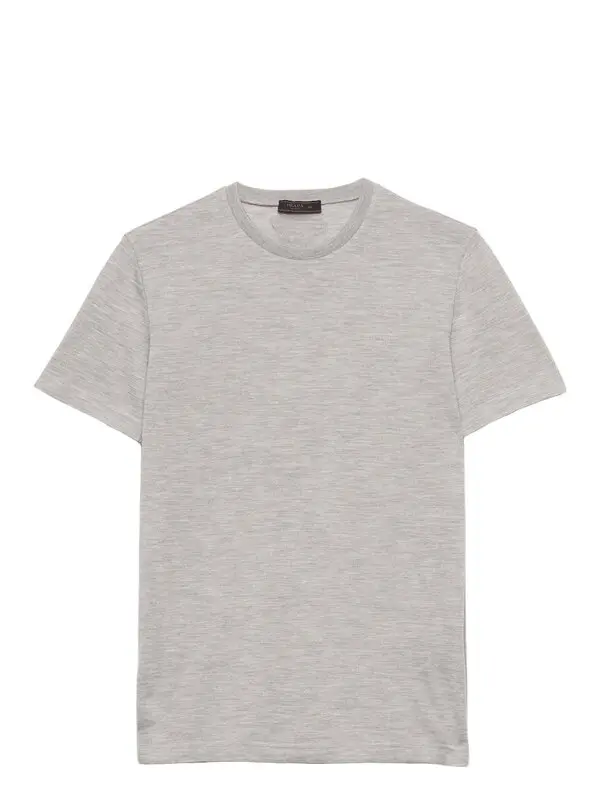 Prada Oversized Cashmere T-shirt - Grey
