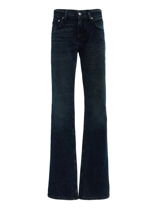 EB DENIM Maria Mid-rise Bootcut Jeans - Dark Wash