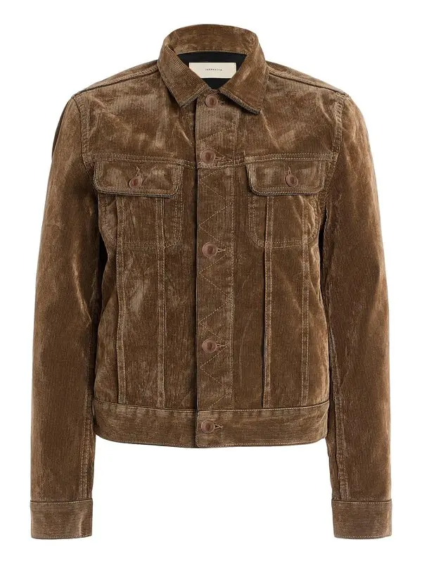 JEANERICA Elsa Corduroy Jacket - Brown
