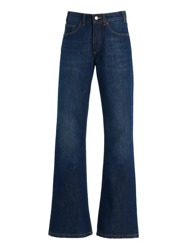 JEANERICA Moda Mid-rise Bootcut Jeans - Dark Wash