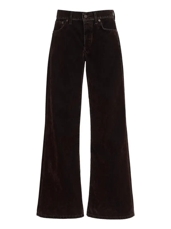 JEANERICA Kyoto Corduroy Flared-leg Jeans - Brown