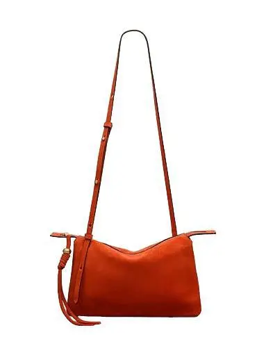 RADLEY The Romilly Suede Zip-top Crossbody Bag - Flame