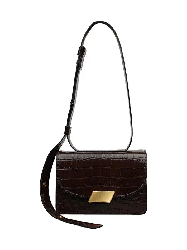 RADLEY The Belsize Flapover Shoulder Bag - Dark Oak