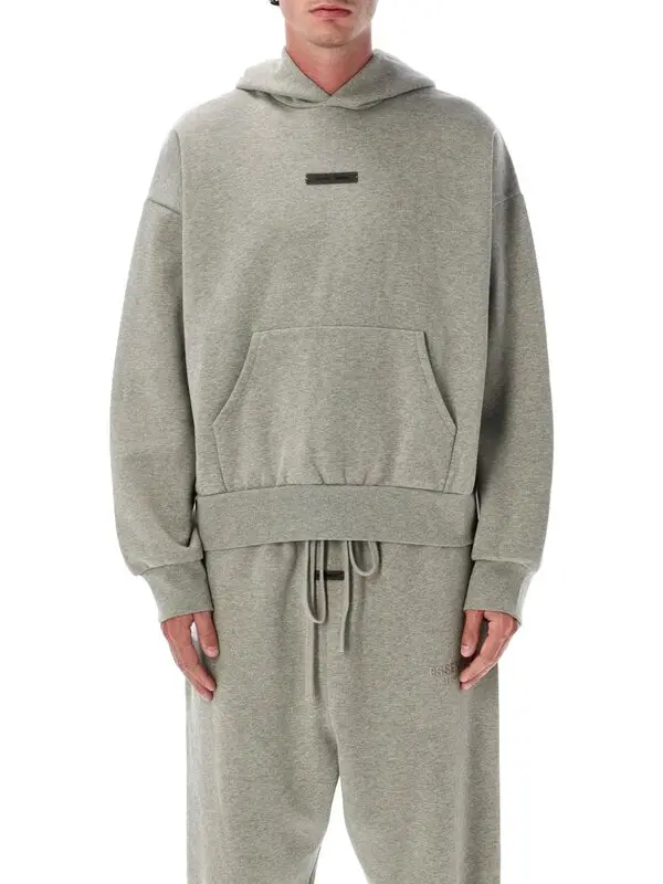 Fear Of God Classic Fleece Hoodie - Concrete Heather