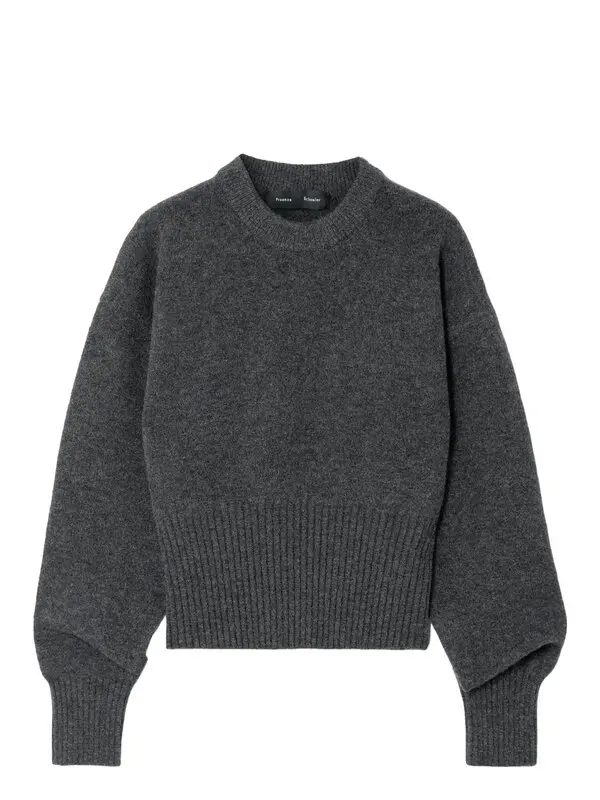 Proenza Schouler Randi Knitted Sweater - Gray