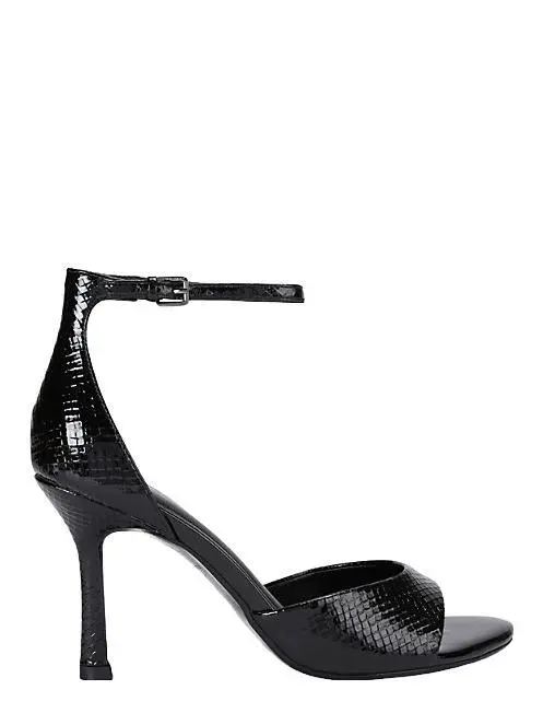 Kurt Geiger Serena Heeled Sandals - Black/comb