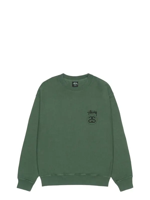 StÜssy Stock Link Crew - Green