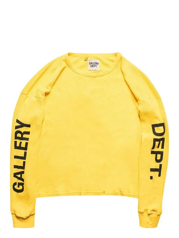 GALLERY DEPT. Thermal Top - Yellow