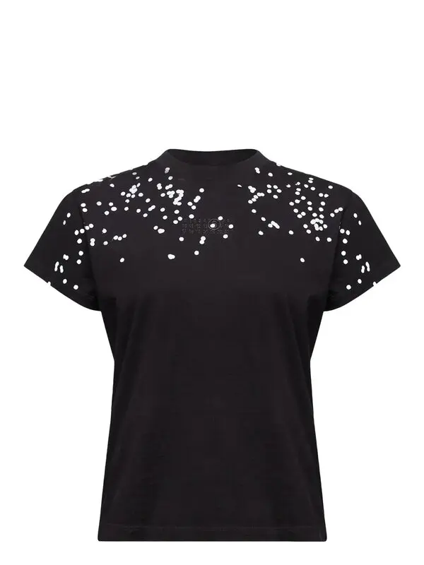MAISON MARGIELA Crew Neck T-shirt - Black