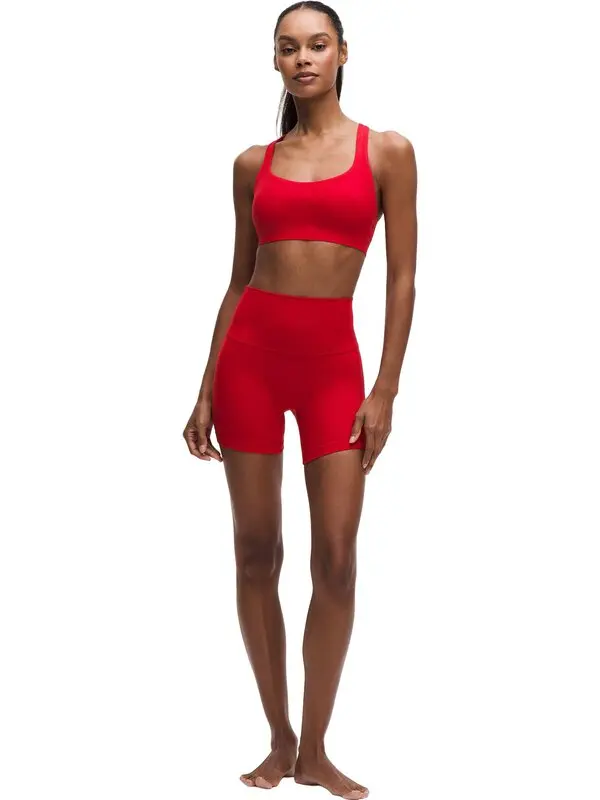 Lululemon Align No Line™ High-rise Short 6 - Oxford Red