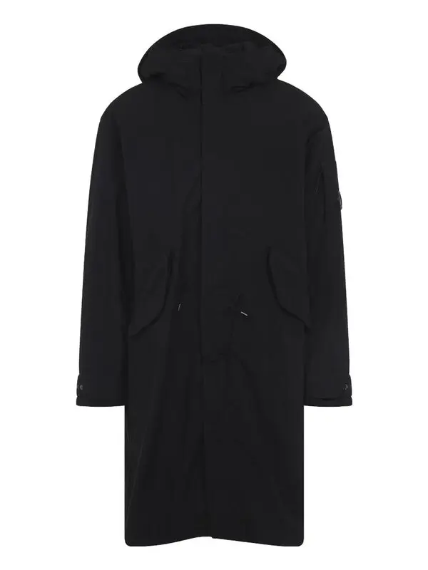 C.P. COMPANY Long Jacket - Black