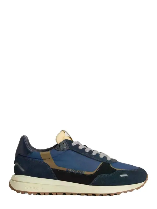 Woolrich Retro Panelled Sneakers - Blue