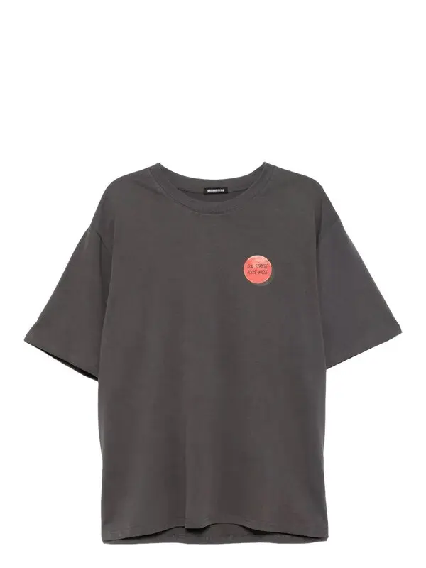 GROUND ZERO Printed T-shirt - Grey