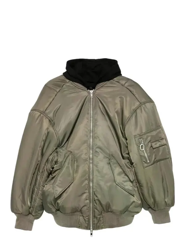 GROUND ZERO Double-layer Jacket - Green