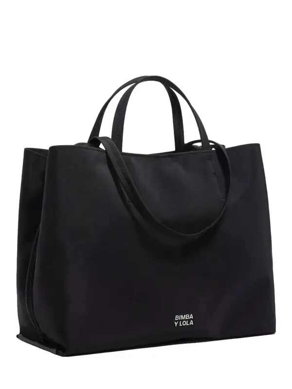 Bimba Y Lola Large Tote Bag - Black