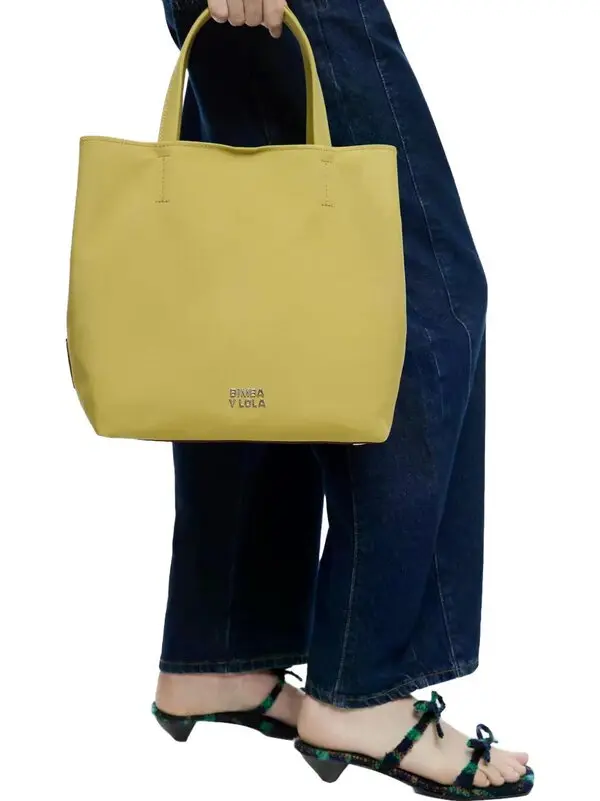 Bimba Y Lola Large Tote Bag - Green