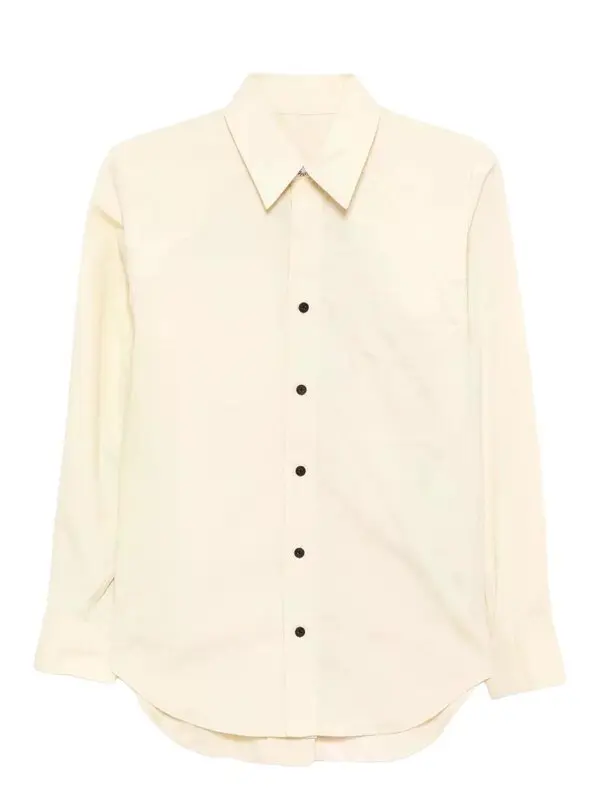 Toga Front Button Fastening Western Shirt - Neutrals