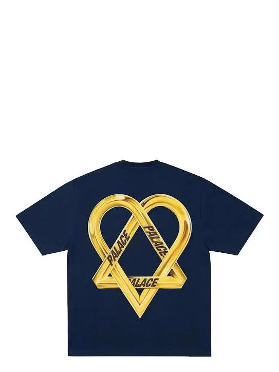 PALACE Trigram T-shirt - Navy Blue