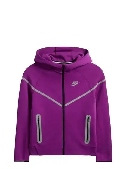 Nike Sportswear Tech Fleece Windrunner Hoodie - Bold Berry