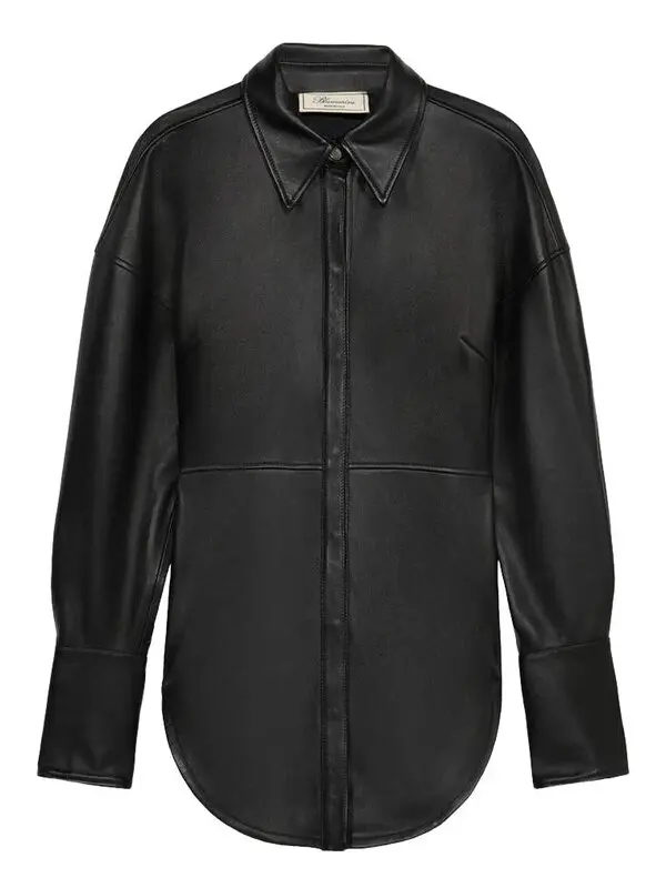 Blumarine Button-front Shirt - Black