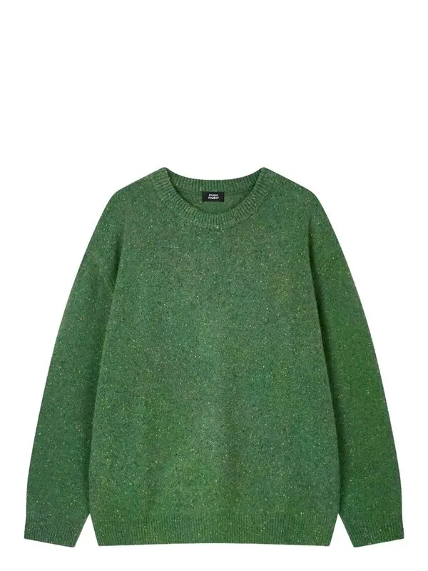 STUDIO TOMBOY Speckle-knit Sweater - Green