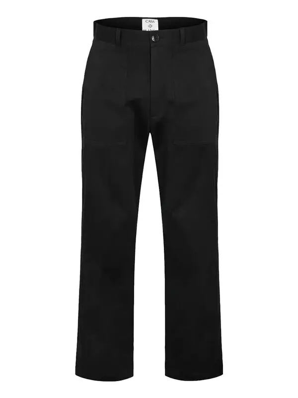 Casablanca Patch-pocket Trousers - Black