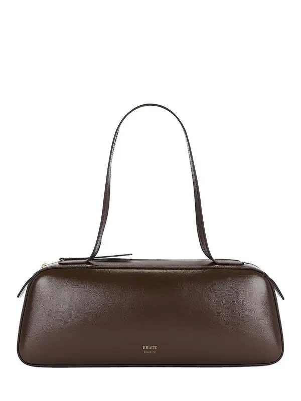 Khaite Simona Shoulder Bag - Chestnut