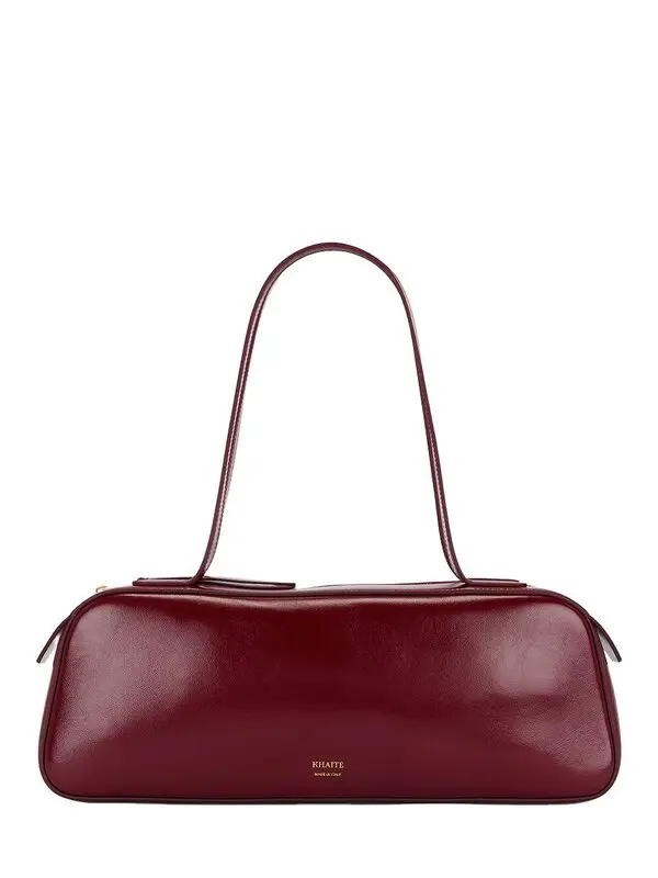 Khaite Simona Shoulder Bag - Oxblood