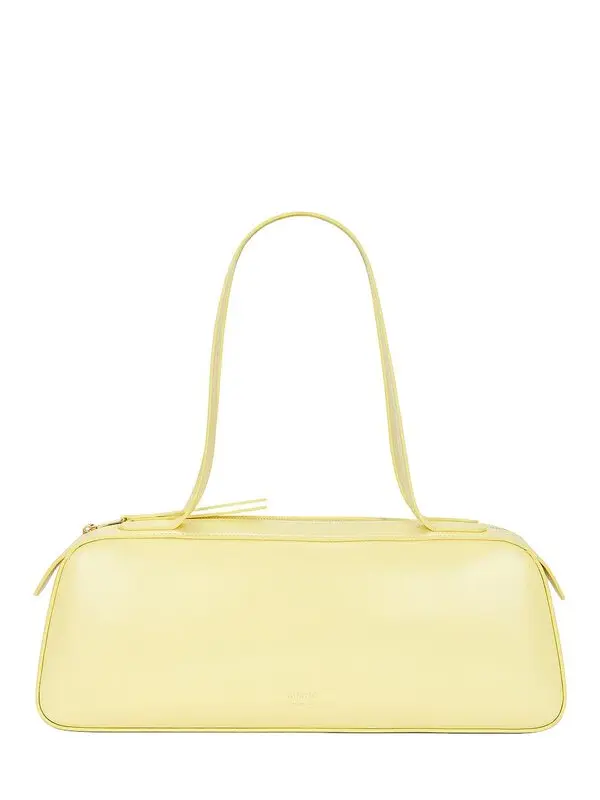 Khaite Simona Shoulder Bag - Pale Yellow