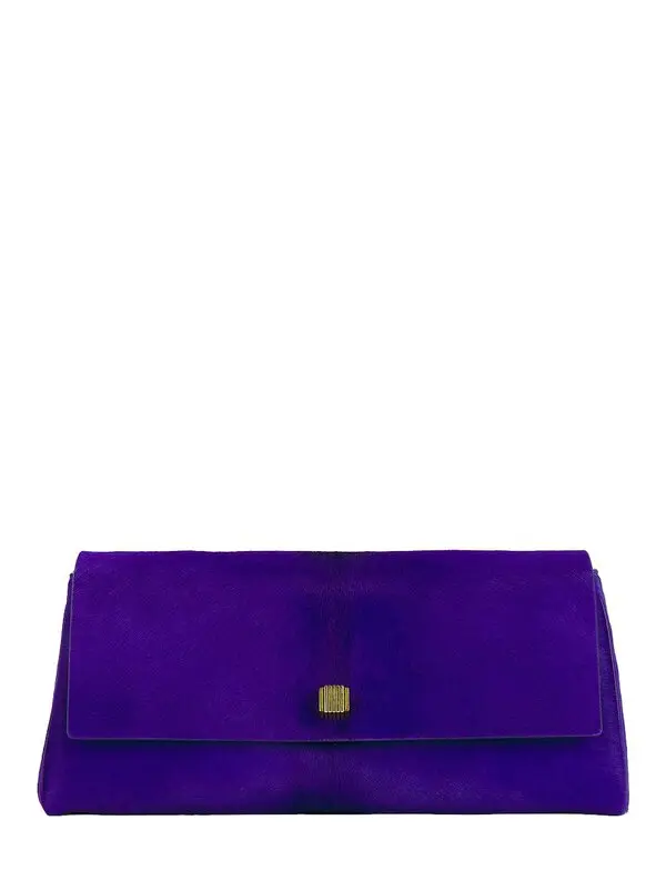 Khaite Audrey Clutch - Amethyst