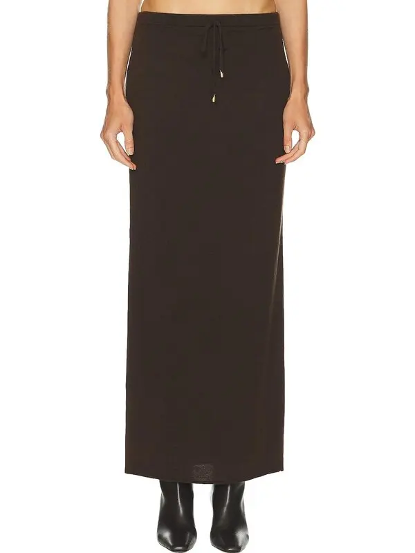 Cult Gaia Nadine Skirt - Dark Java
