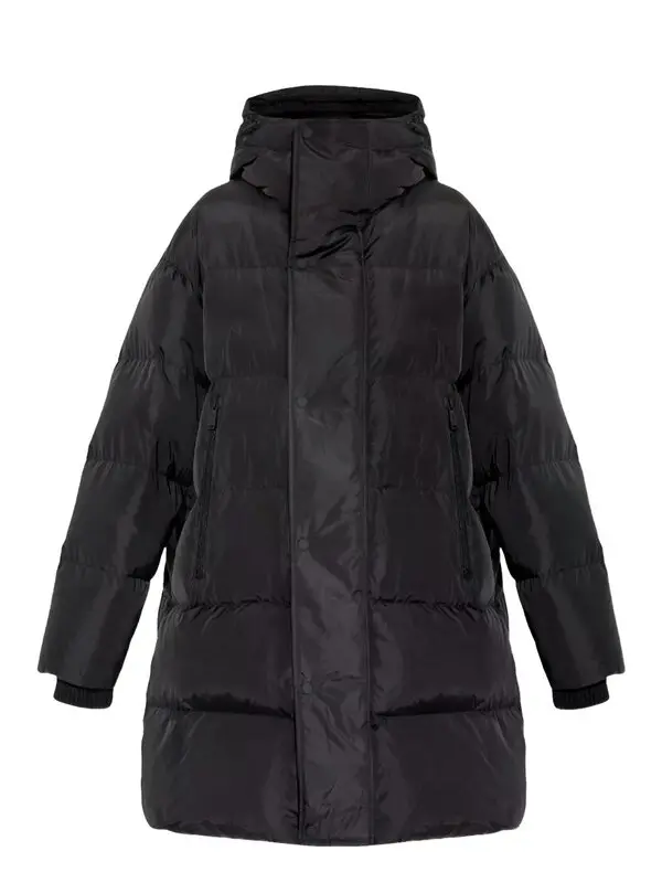 Dsquared2 Hooded Quilted Coat - Black