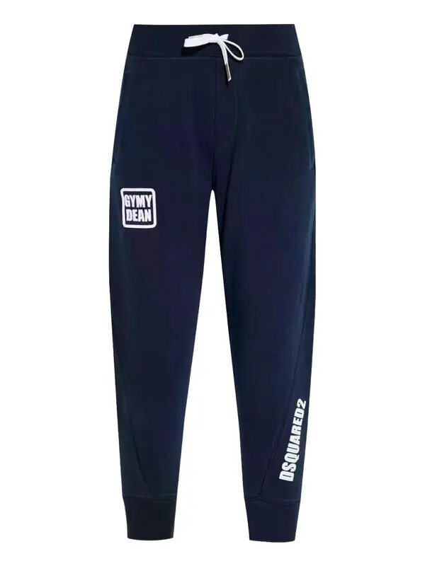 Dsquared2 Logo-patch Track Pants - Blue