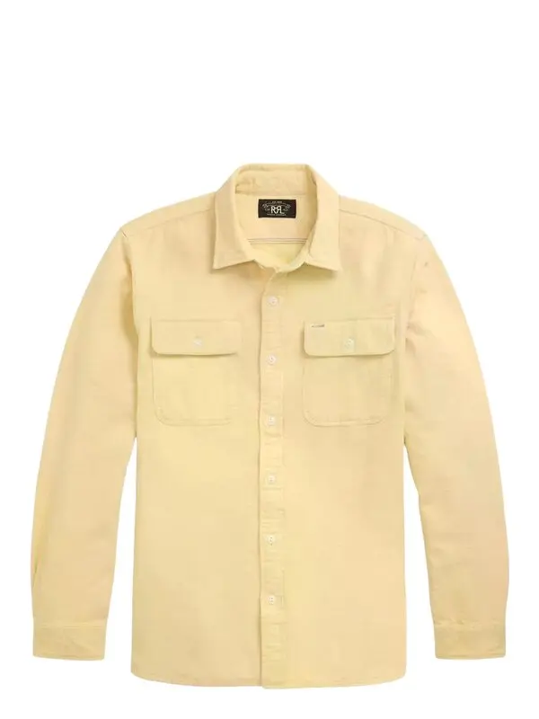 Ralph Lauren Grayson Cotton Utility Shirt - Yellow